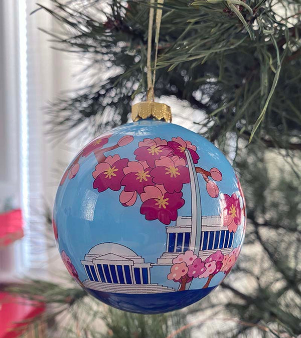 2024 National Cherry Blossom Festival Official Ornament - iconsDC