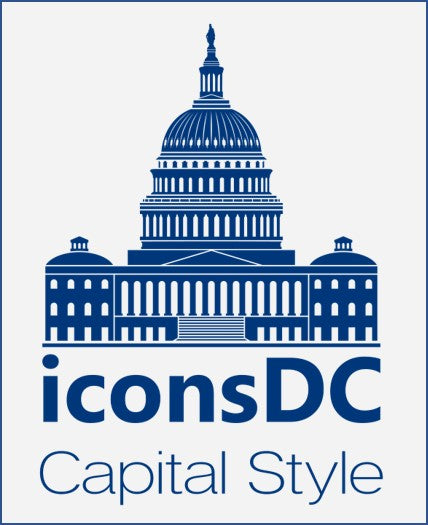DC Landmarks Color Block Graphic Poster - iconsDC