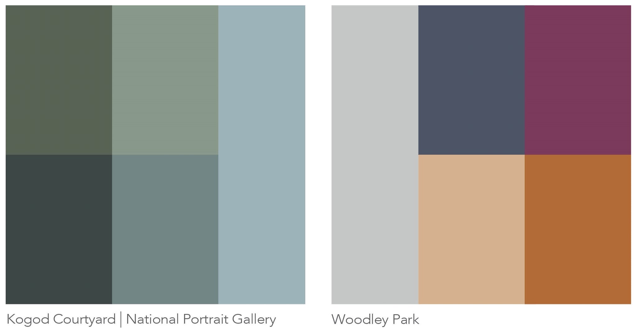 DC Landmarks Color Block Graphic Poster - iconsDC